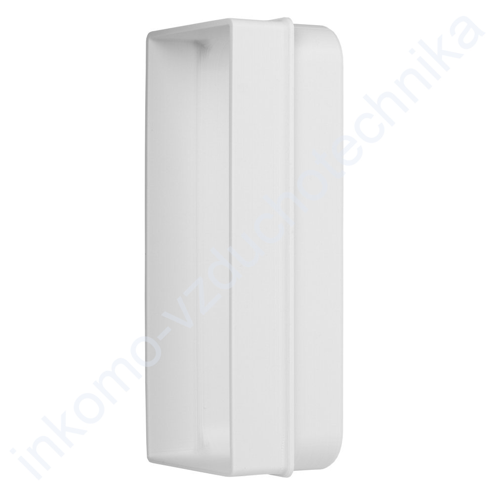 Redukce na hranaté potrubí 222x89/220x90 mm PVC | INKOMO ...