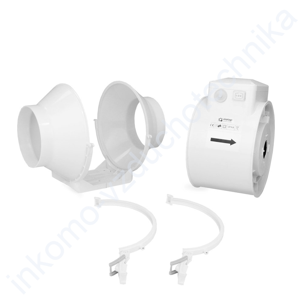 Potrubní ventilátor AP STARK 125 | INKOMO VZDUCHOTECHNIKA s.r.o.